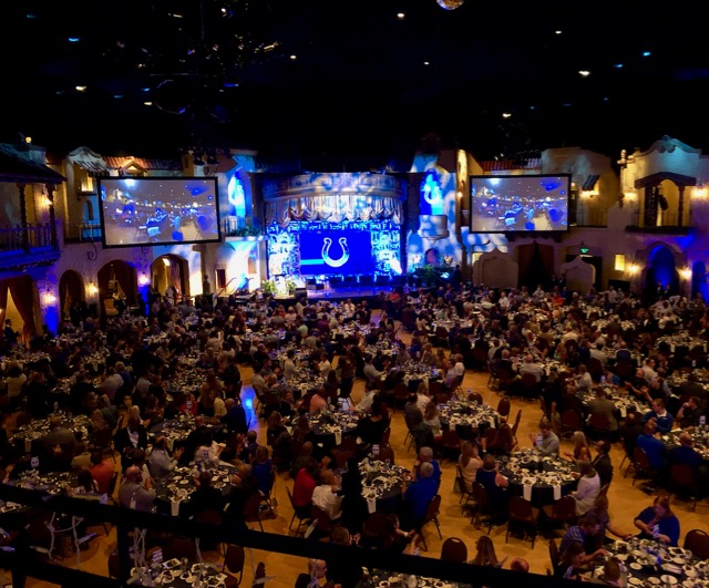 Colts Tip-off Luncheon Event | Indiana Roof Ballroom | Crystal Catering