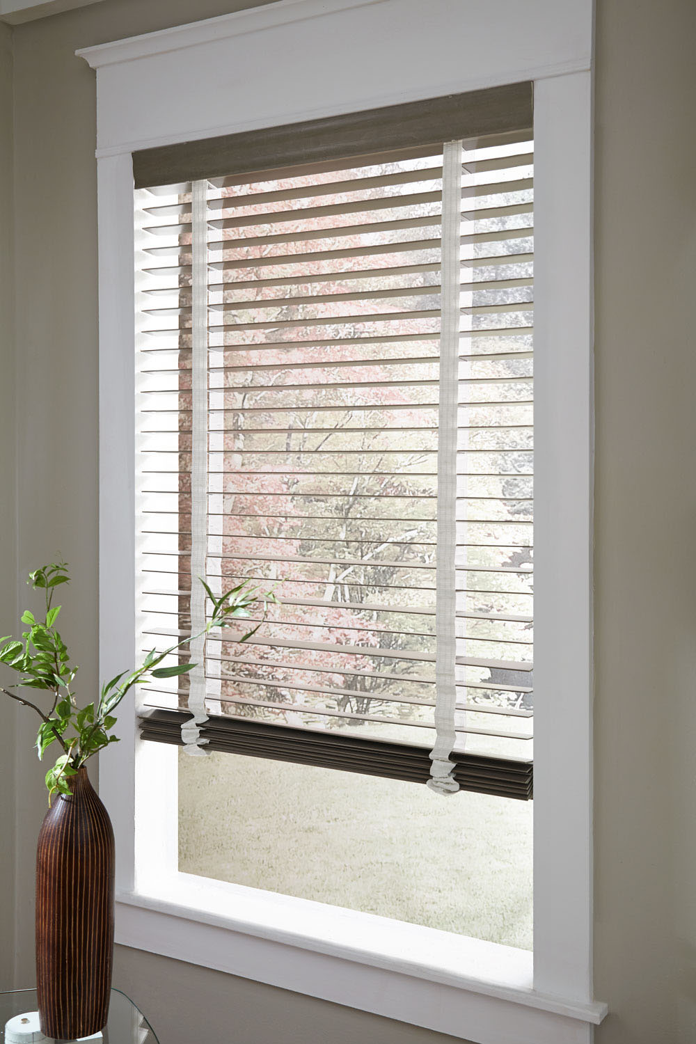 Custom Wood Blinds by Lafayette Interior Fashions