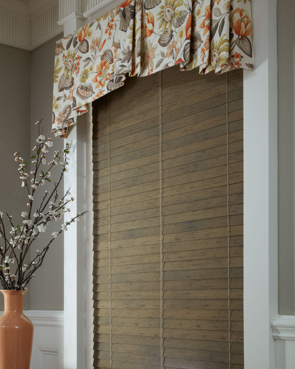 Custom Wood Blinds by Lafayette Interior Fashions