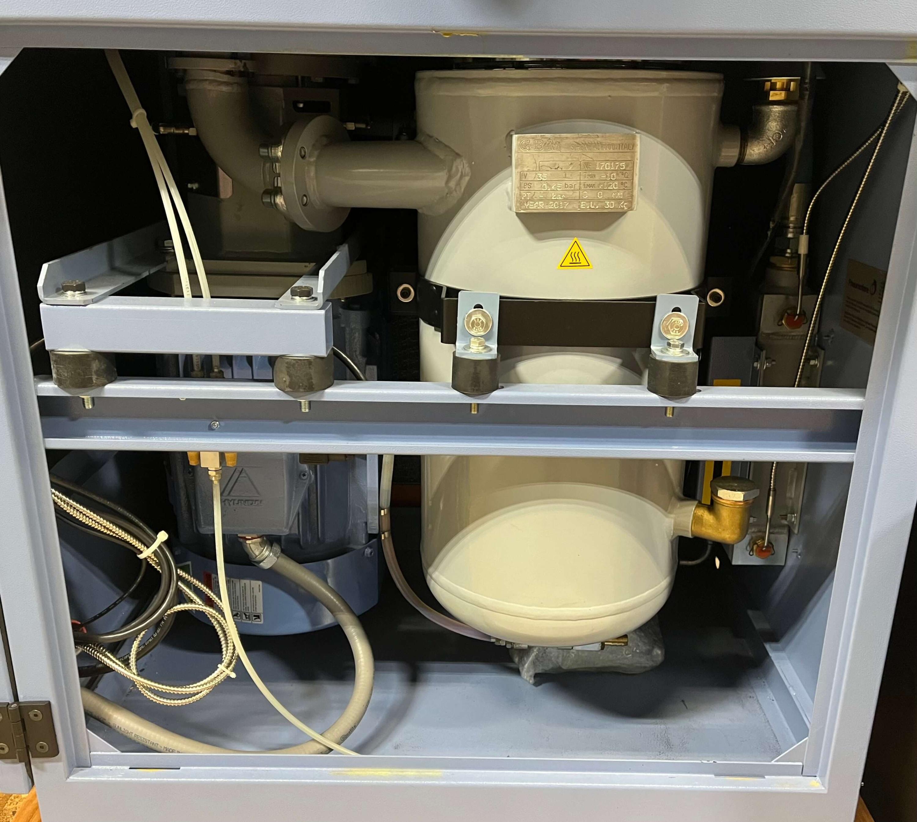 AIRTECH Vacuum ATV-4 HS Rotary Vane Pump Booster AL-1200 Freeze Dryer ...