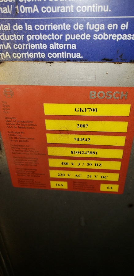 BOSCH GKF 700 Automatic Capsule Filler - RECONDITIONED | Indy ...