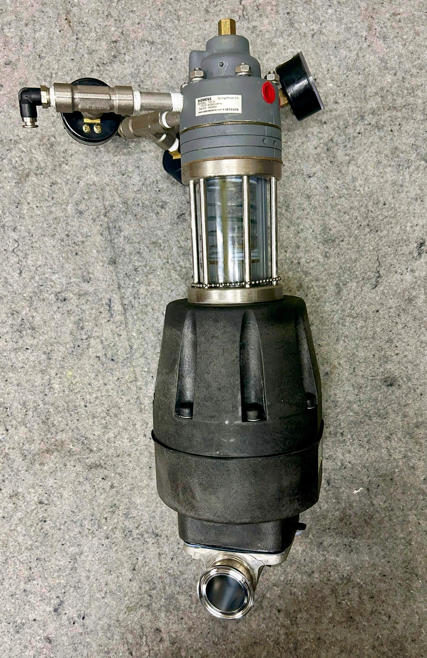 Siemens Valve Positioner with ITT Industries Advantage Diaphragm ...