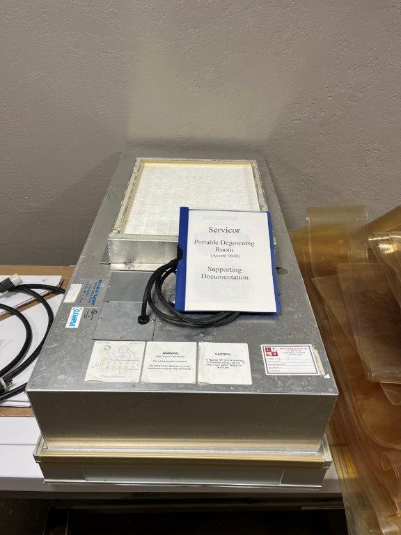 Servicor SW4 Portable Cleanroom Softwall with Micropleat Filter Fan ...